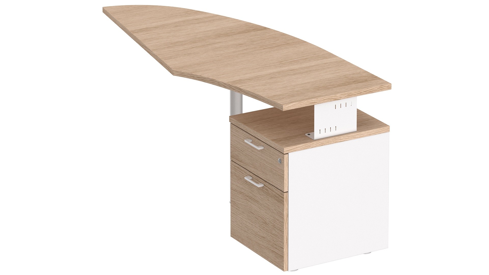 RETOUR DROIT BUREAU IV TONO L 1520 - Bureaux Déco